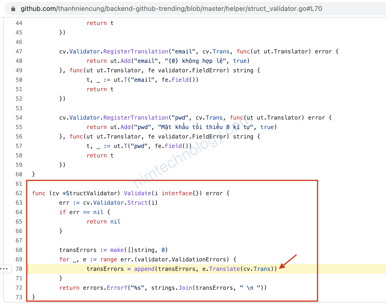 Golang Validate Trong Golang Và Echo Framework Nimtechnology 7046