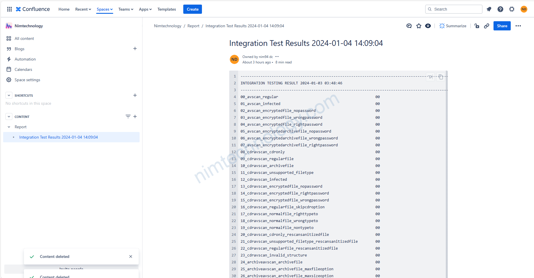 Confluence Integrate With Confluence By Api Nimtechnology